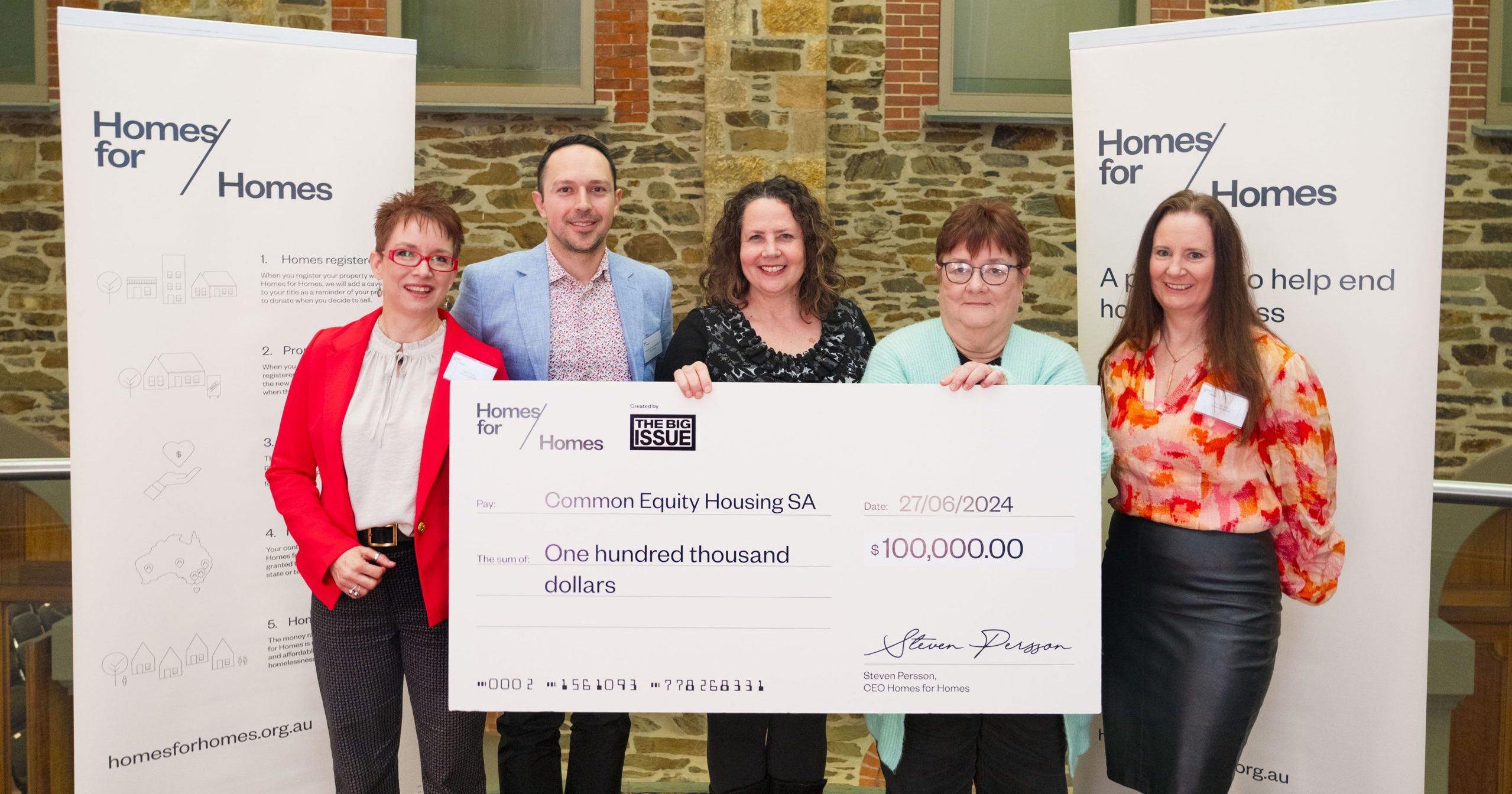Homes for Homes grants $300,000 to SA and ACT social housing projects ...